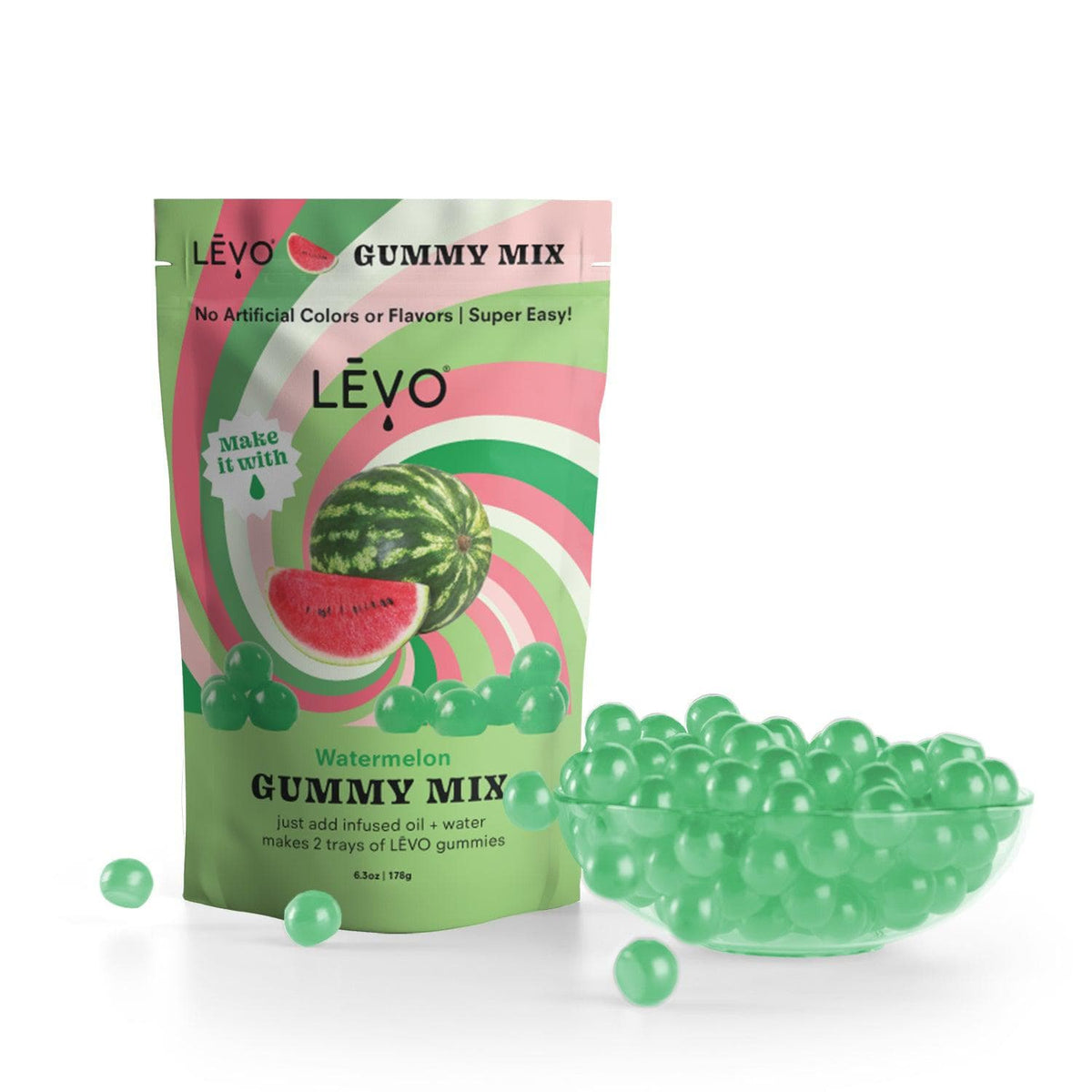 Gummy Mix - Watermelon - LEVO Oil Infusion, Inc.
