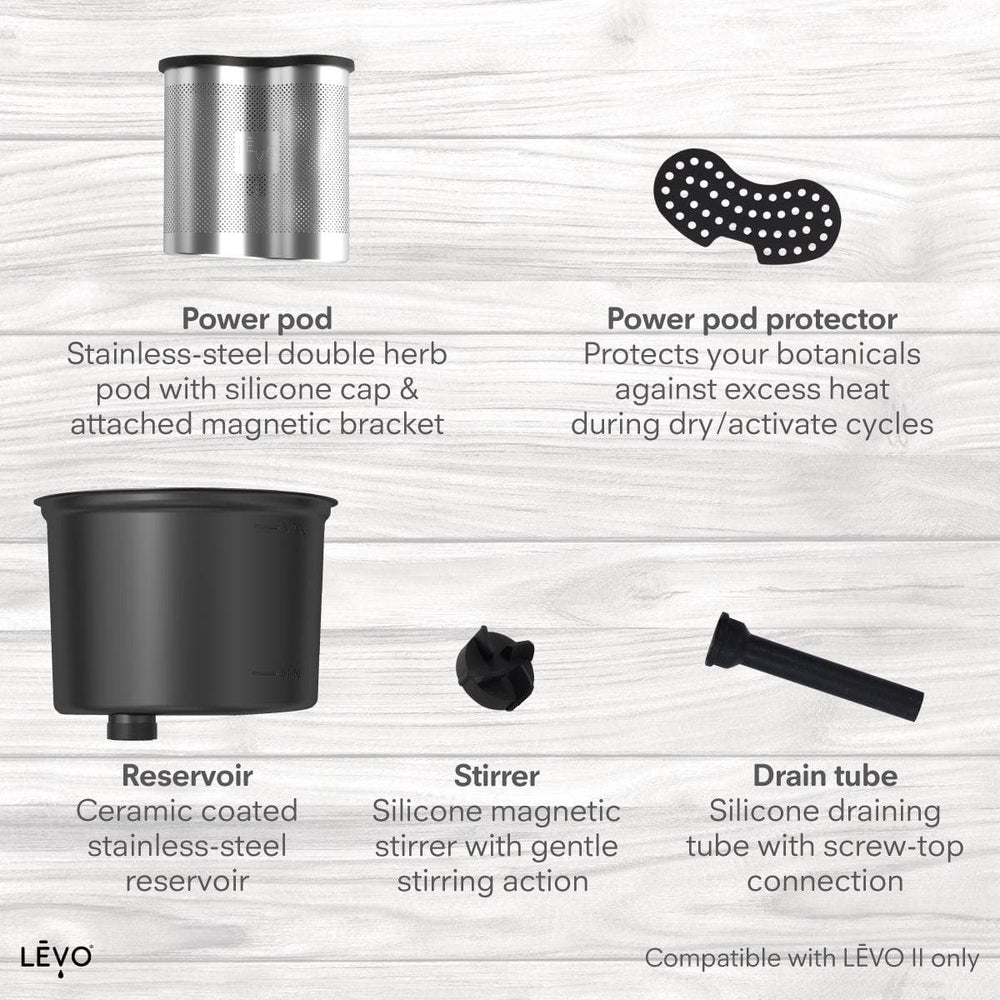 LĒVO II Spare Parts Kit: Removable Pieces - LEVO Oil Infusion, Inc.
