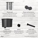 LĒVO II Spare Parts Kit: Removable Pieces - LEVO Oil Infusion, Inc.