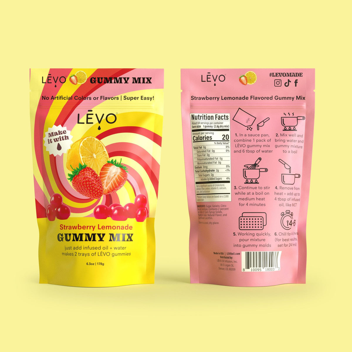 Gummy Mix Complete Variety Pack - 7 Flavors - LEVO Oil Infusion, Inc.